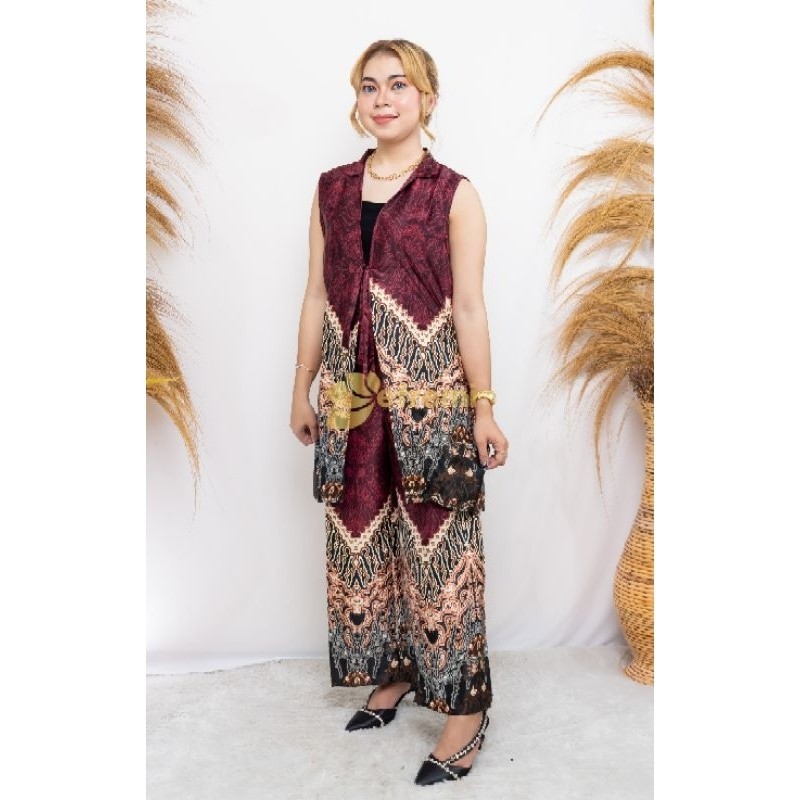 Jual [EXCLUSIVE] MODEL TERKINI ESA629 TBP ROMPI BATIK//BATIK OUTER ...