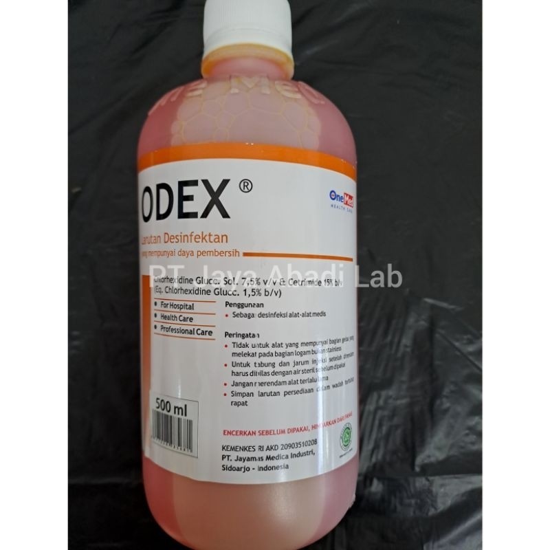 Jual odex onemed 500 ml larutan desinfektan chlorhexidine glucconate | Shopee Indonesia