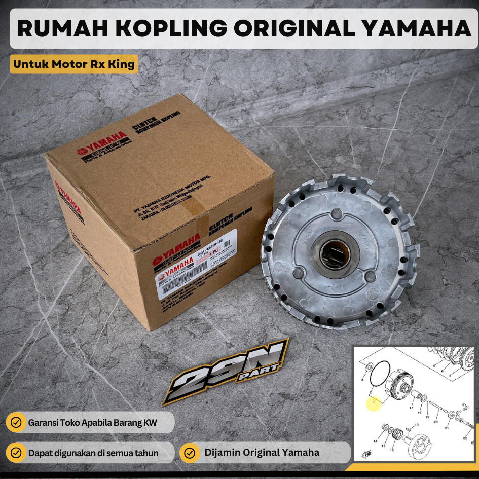 Jual RUMAH KOPLING KUPLING RX KING RX-KING RXK ORIGINAL 3KAE615010 | Shopee Indonesia