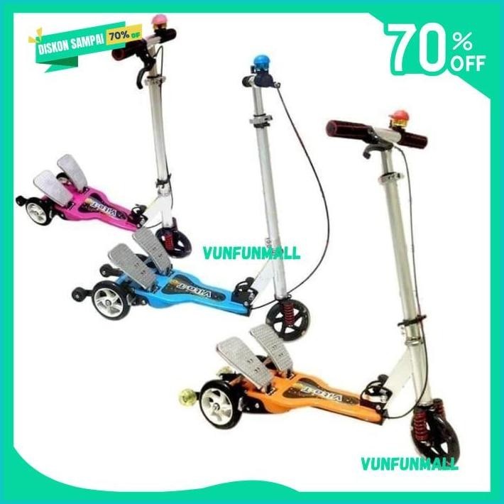 Jual SCOOTER GENJOT/OTOPET GENJOT ALOY PEDAL BESI VITA-T ORIGINAL ...