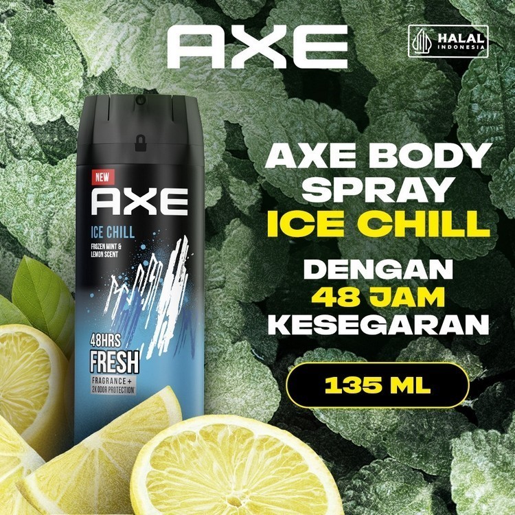 Jual AXE Antiperspirant Deodorant Ice Chill 135 mL | Shopee Indonesia