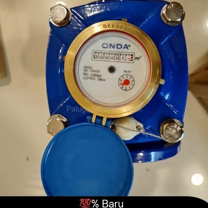 Jual Water Meter Onda 2 Inch Dn 50 Mm / Meteran Air Onda 2 Inch Dn 50 ...