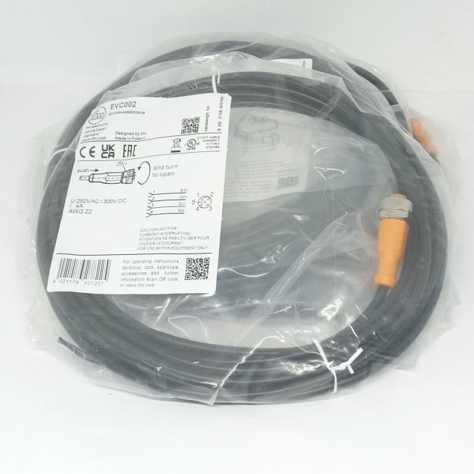 Jual Ifm Evc002 Female Cordset | Shopee Indonesia