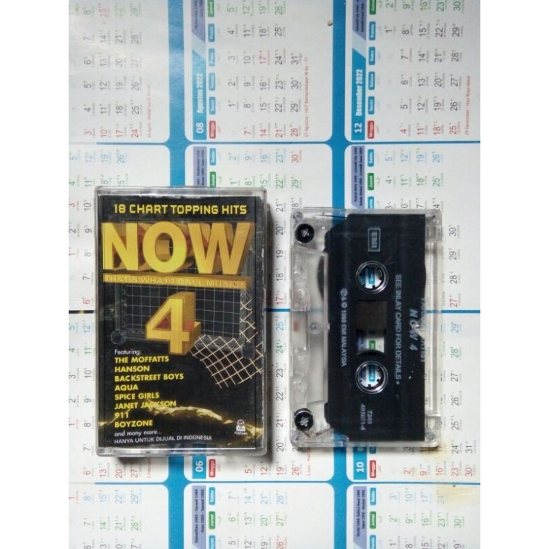 Jual KASET PITA NOW 4 / KASET PITA KOMPILASI LAGU BARAT | Shopee Indonesia