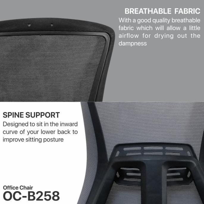Jual Fantech Kursi Kerja Kantor OCB258 Premium Office Chair | Shopee ...