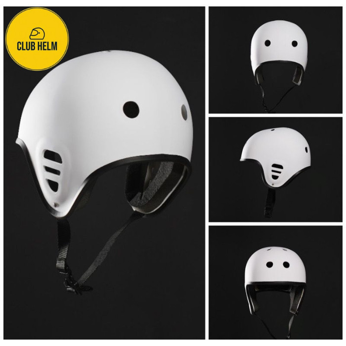 Jual HELM FULL SEPEDA GENIO BMX FLYING FOX SKATE BOARD RAFTING PUTIH ...