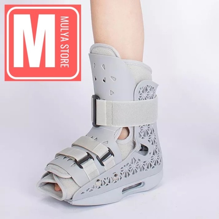 Jual Ankle Walker Boot Orthosis Brace Penyangga Kaki Fracture Model ...