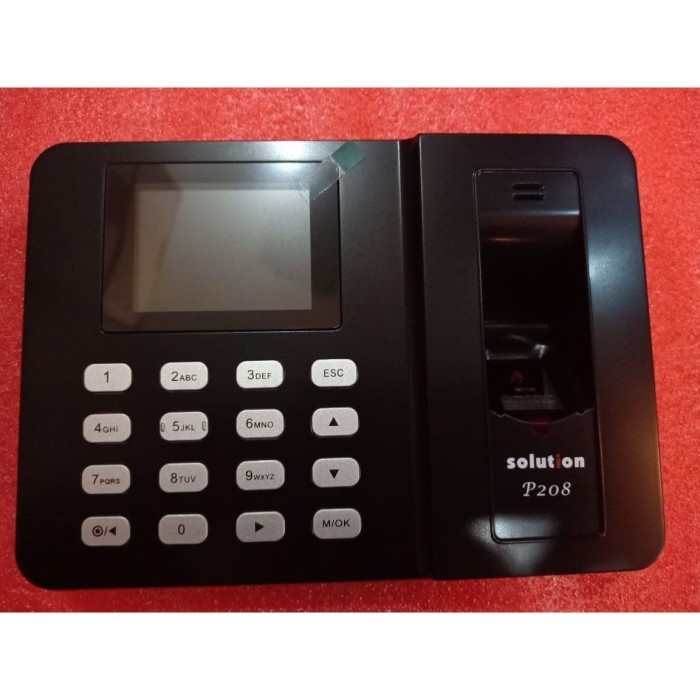 Jual Mesin Absensi P208 / Fingerprint P208 / Solution P208 | Shopee Indonesia