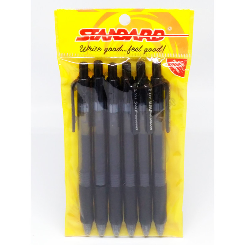 Jual Standard Jr6 Black Set 6 | Shopee Indonesia
