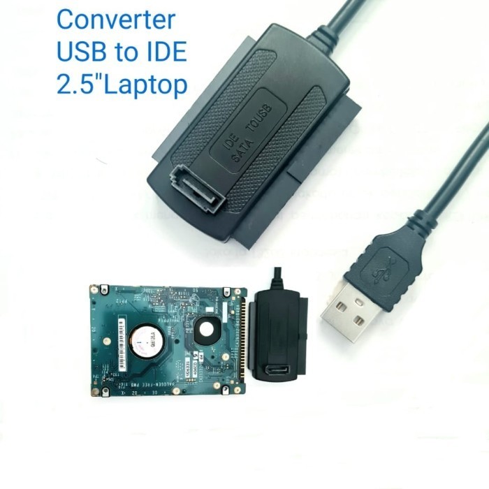 Jual Converter/Kabel USB to IDE 2.5" Laptop | Shopee Indonesia