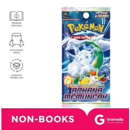 Jual Pokemon Game Kartu Koleksi Enhanced Booster Pack Arkana Memu | Shopee Indonesia