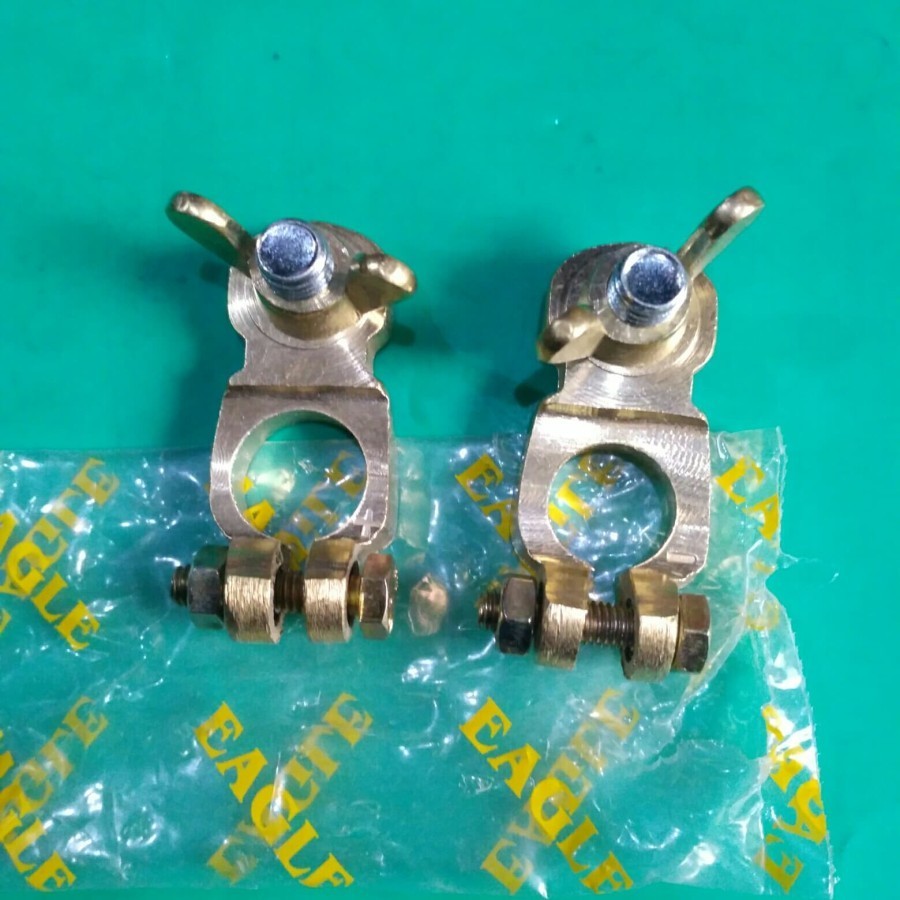 Jual kepala aki besar bahan kuningan merk eagle | Shopee Indonesia