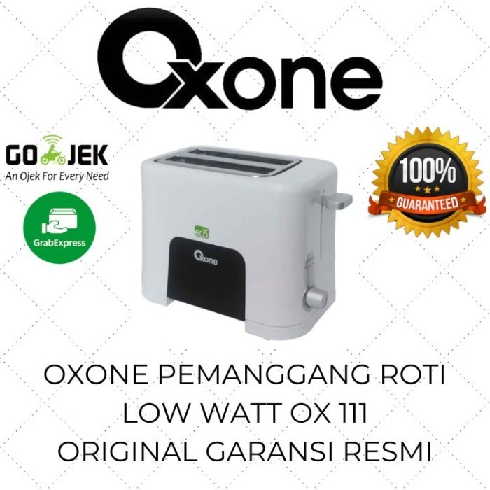 Jual Oxone Toaster Roti Listrik Ox 111 Pemanggang Roti Bakar Low Watt ...