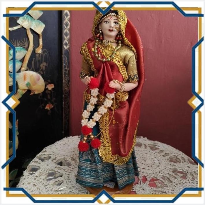 Jual [CCA] PATUNG BONEKA TRADISIONAL INDIA VINTAGE KOLEKSI TAHUN 90AN ...