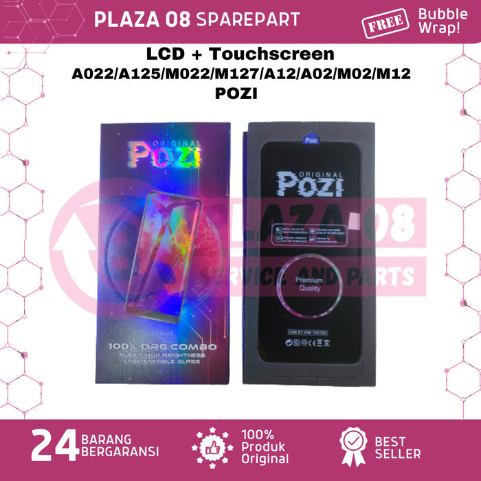 Jual LCD + Touchscreen SAM A022/A125/M022/M127/A12/A02/M02/M12 (POZI ...