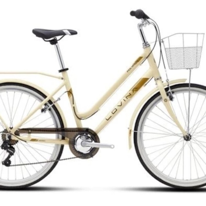 Jual SEPEDA CITY BIKE POLYGON LOVINA 26 inch Shimano 7s ALLOY KERANJANG ...