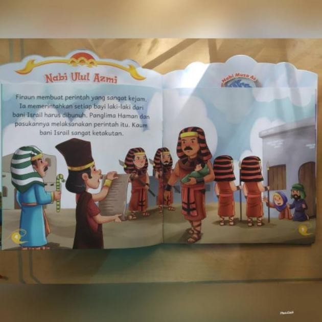 Jual Cerita Anak Islami - Nabi Ulul Azmi - Nabi Musa As - Cerita ...