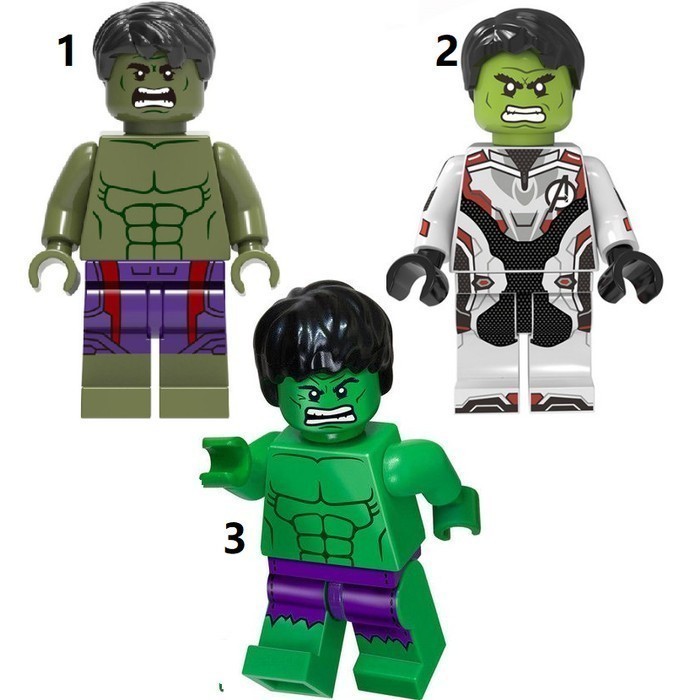 Jual Marvel Avenger Hulk Bruce Banner End Game Minifigure Lego Shopee Indonesia