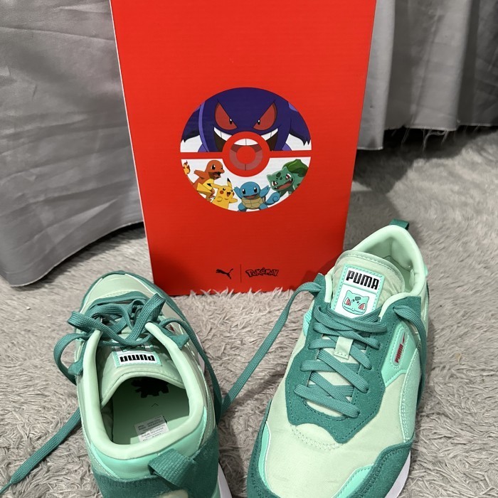 Jual PUMA X POKEMON - RIDER FV BULBASAUR | Shopee Indonesia