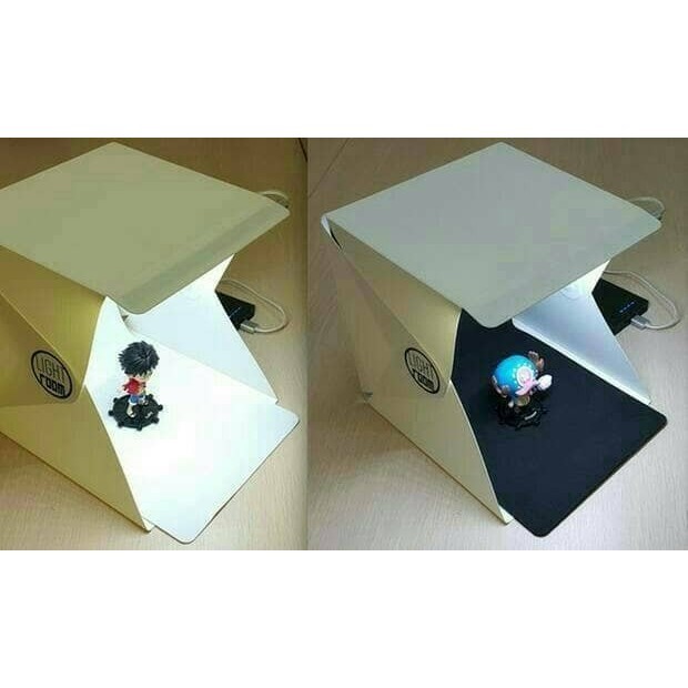 Jual Mini Studio Photo Product Led Lipat 60X60X60 Kit | Shopee Indonesia