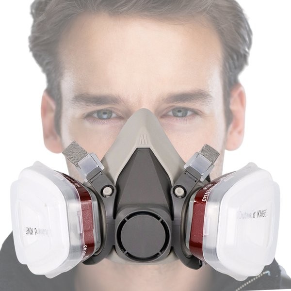 Jual Masker Gas Respirator Cat Lab Kimia Sicco 6200 Half Mask ...