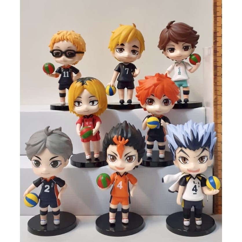 Jual action figure haikyuu set isi 8 pc | Shopee Indonesia