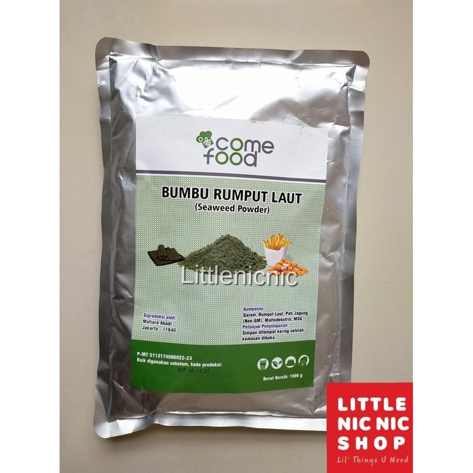 Jual Come Food Bumbu tabur Rumput Laut Seaweed seasoning powder ...