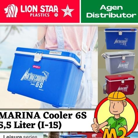 Jual Lion Star I-15 MARINA Cooler Box 6S - 5,5 Liter - | Shopee Indonesia