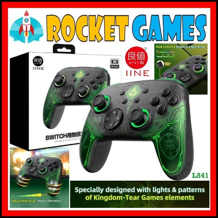 Jual Iine Falcon Zelda Pro Controller Support Nfc Switch/Oled/Pc Steam L841 | Shopee Indonesia