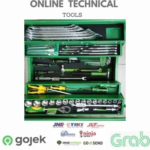 Jual Tekiro Tb 1651 Mechanic Mekanik Tool Kit Tool Box Set 66 Pcs Toolbox | Shopee Indonesia