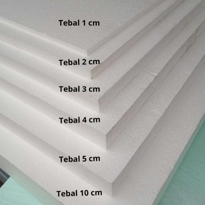 Jual Styrofoam/ Lembaran 5 Cm Hard / Sterofoam Lembaran Hard | Shopee ...