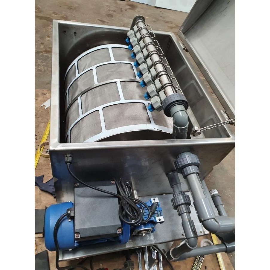 Jual Automatic Rotary Drum Filter - Filter Ikan Koi Kapasitas 15-30 Ton ...