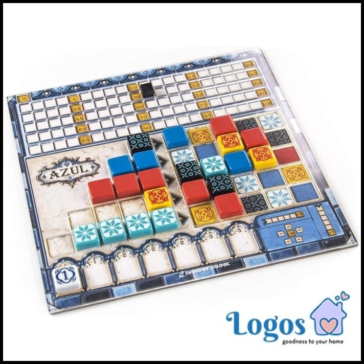 Jual TERMURAH AZUL BOARDGAME COLORFUL TILE LAYING STRATEGY GAME BRICK ...