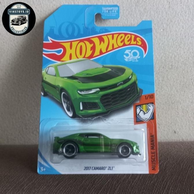 Jual HOTWHEELS 2017 CAMARO ZL1 SUPER TREASURE HUNT / STH / THS - CARDED ...