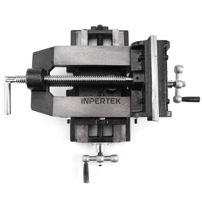 Jual Ragum 4" Cross 100 Mm Catok 4 Inch Vise Penjepit Tanggem Meja ...