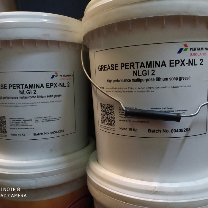 Jual (LPS) GEMUK PERTAMINA EPX-NL2 NLGI 2 MULTI-PURPOSE LITHIUM SOAP ...