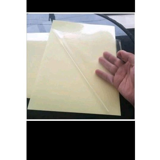 Jual Kertas Stiker Transparan Glossy | Shopee Indonesia