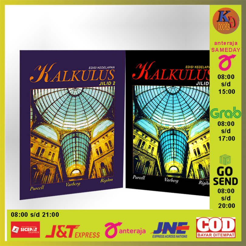 Jual Kalkulus edisi 8 jilid 1 dan 2 BY Varberg Purcell | Shopee Indonesia