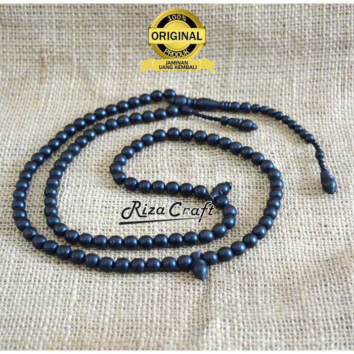 Jual JRG Tasbih Kayu Eboni Hitam Ebony Sulawesi Unik Langka Terbaik 99 ...
