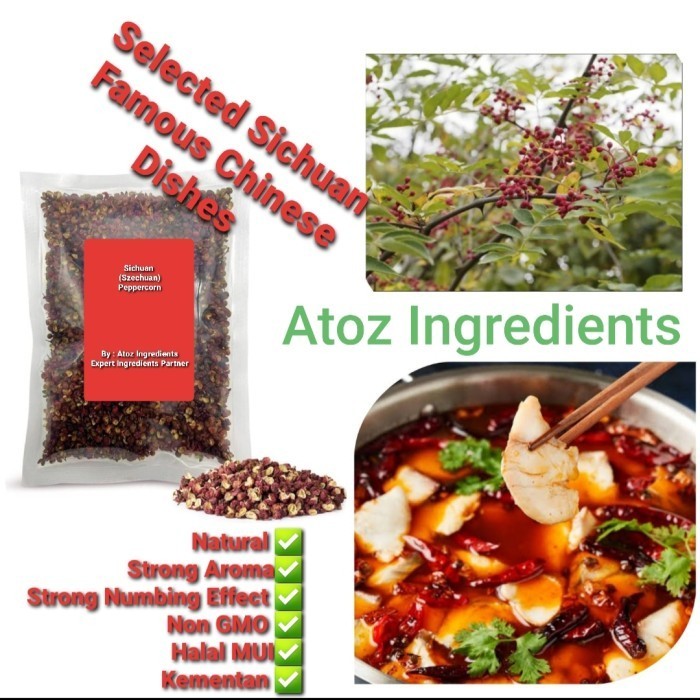 Jual Adlian Sichuan Peppercorn / Szechuan Peppercorn / Biji Mala / Hua ...