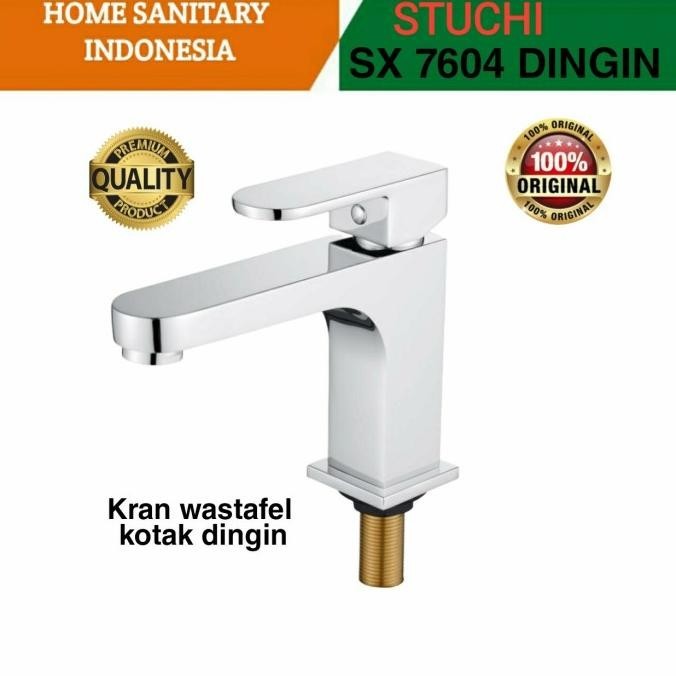 Jual STUCHI SX 6704 Kran wastafel kotak minimalis keran cuci tangan dingin CV Megah Jaya ...