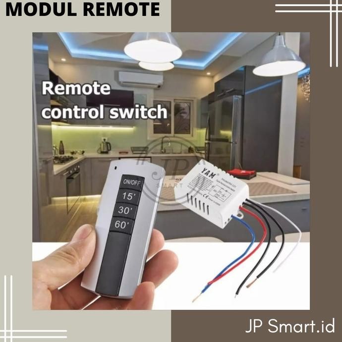 Jual Modul Remote Control Switch Timer Lampu on off Otomatis CV Megah ...