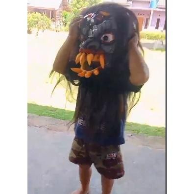 Jual Topeng Karton Buto Gedrug Gedruk /Topeng Gedruk/ Rampak Buto ...