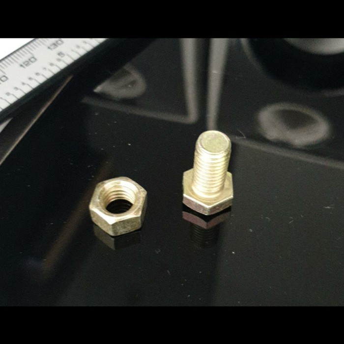 Jual Baut Siku Lubang M8X15 Kuning Baut Mur Besi Siku Mur Baut Siku Lobang Star | Shopee Indonesia