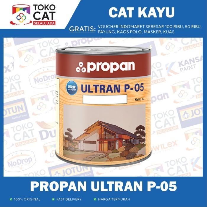 Jual CAT KAYU | PROPAN ULTRAN P-05 CLEAR 1 L | KEMASAN KALENG | Shopee ...