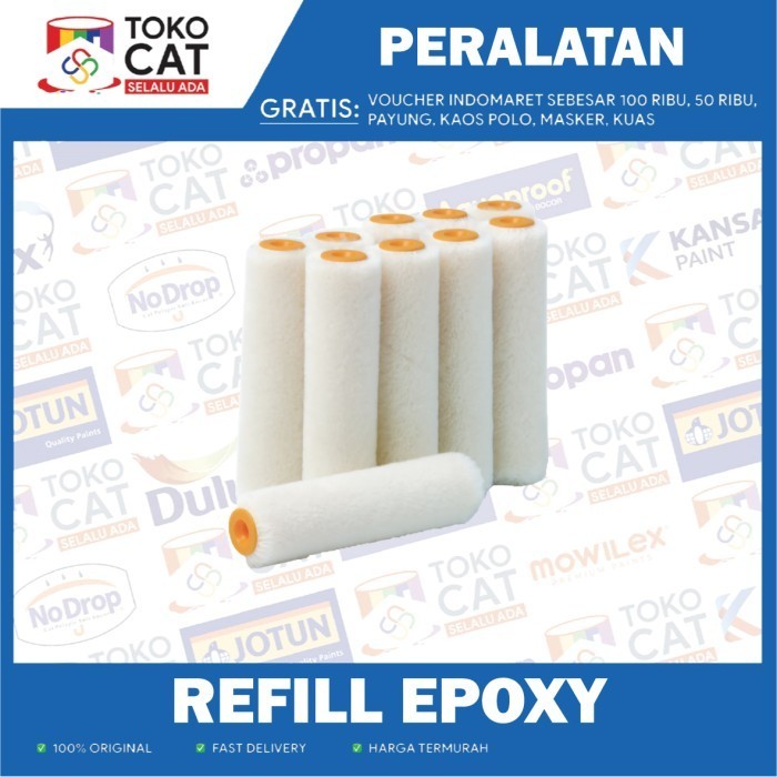 Jual REFILL ROLL EPOXY 4" Z PRO | ISI ROLL EPOXY | Shopee Indonesia