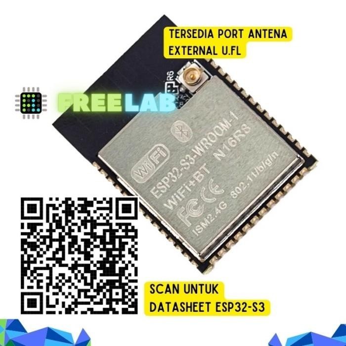 Jual Modul Esp32 S3 Esp32 S3 Wroom 1 N16r8 Ufl Wifi Bluetooth 16mb Aiot Ble Shopee Indonesia
