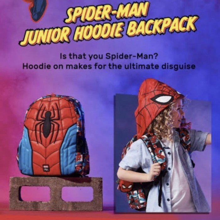 Jual Smiggle Marvel Backpack/Smiggle Limited Edition Marvel/Tas Smiggle ...