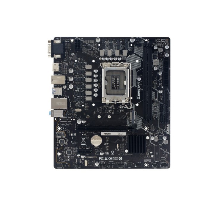 Jual Motherboard Biostar H610Mh Intel H610 Lga 1700 Ddr4 Micro Atx ...