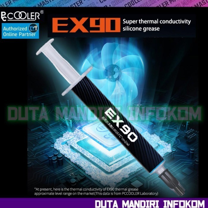 Jual PCCOOLER EX-90 - SUPER THERMAL CONDUCTIVITY THERMAL GREASE I EX90 ...